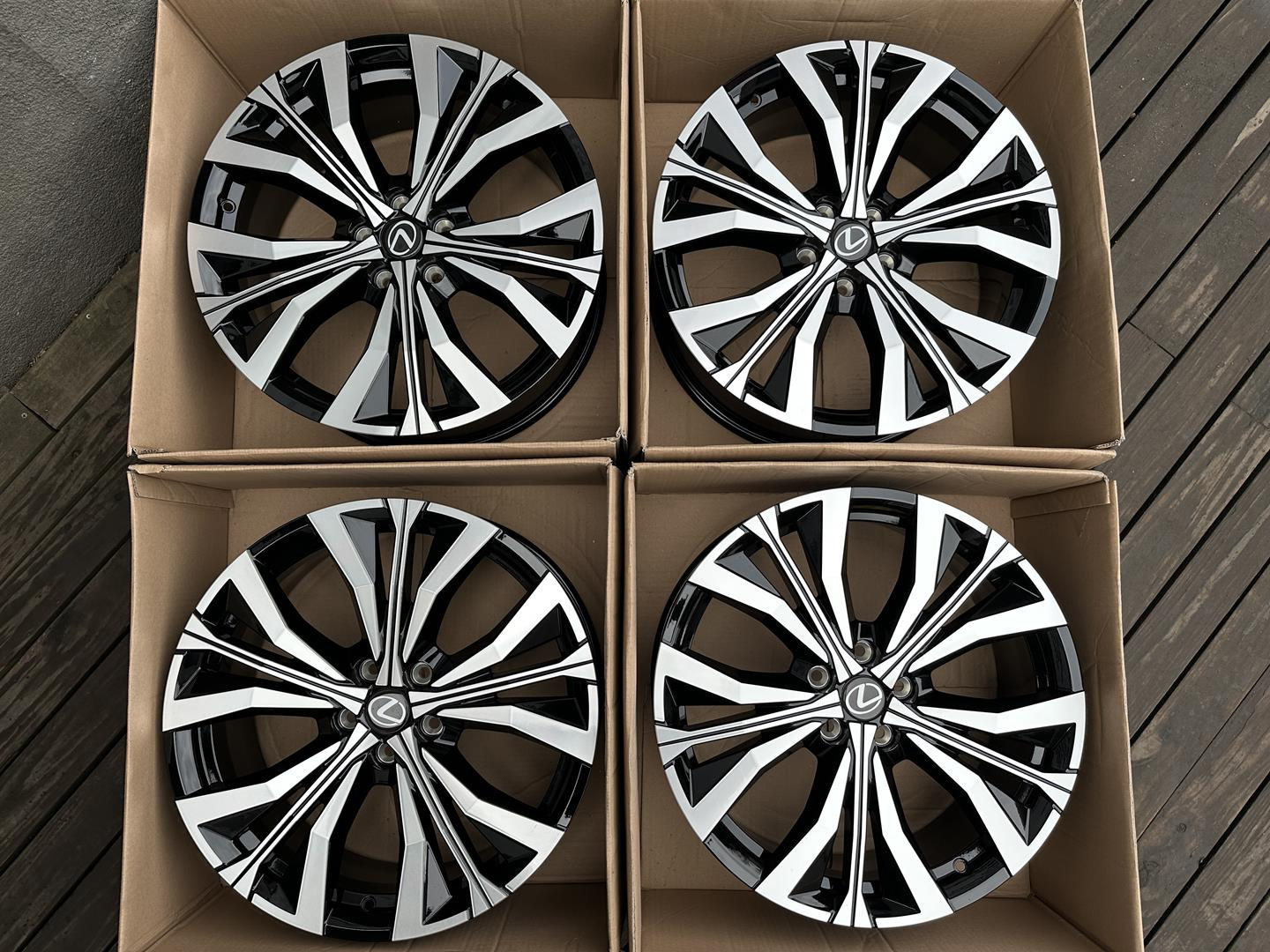 Felgi 20cali Lexus IS F NX RC RX 5x114,3 ET40 - Oponyfelgialu.pl