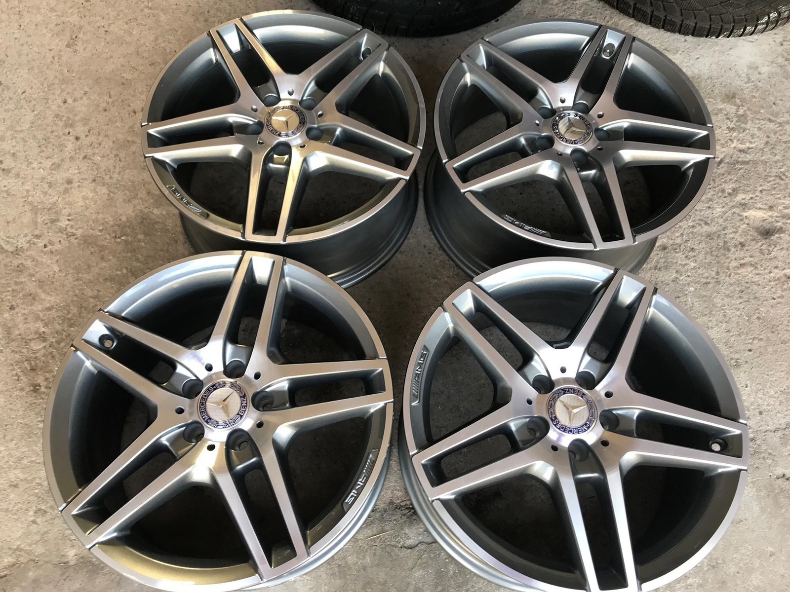 Oryginał felgi 18 cali Mercedes E klasa amg nowy model A212 W211 W212 - Oponyfelgialu.pl